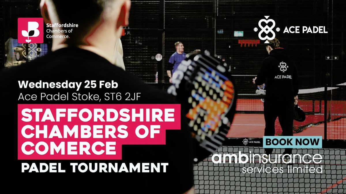 Staffordshire Chambers Padel Tournament in partnership with AMB ...